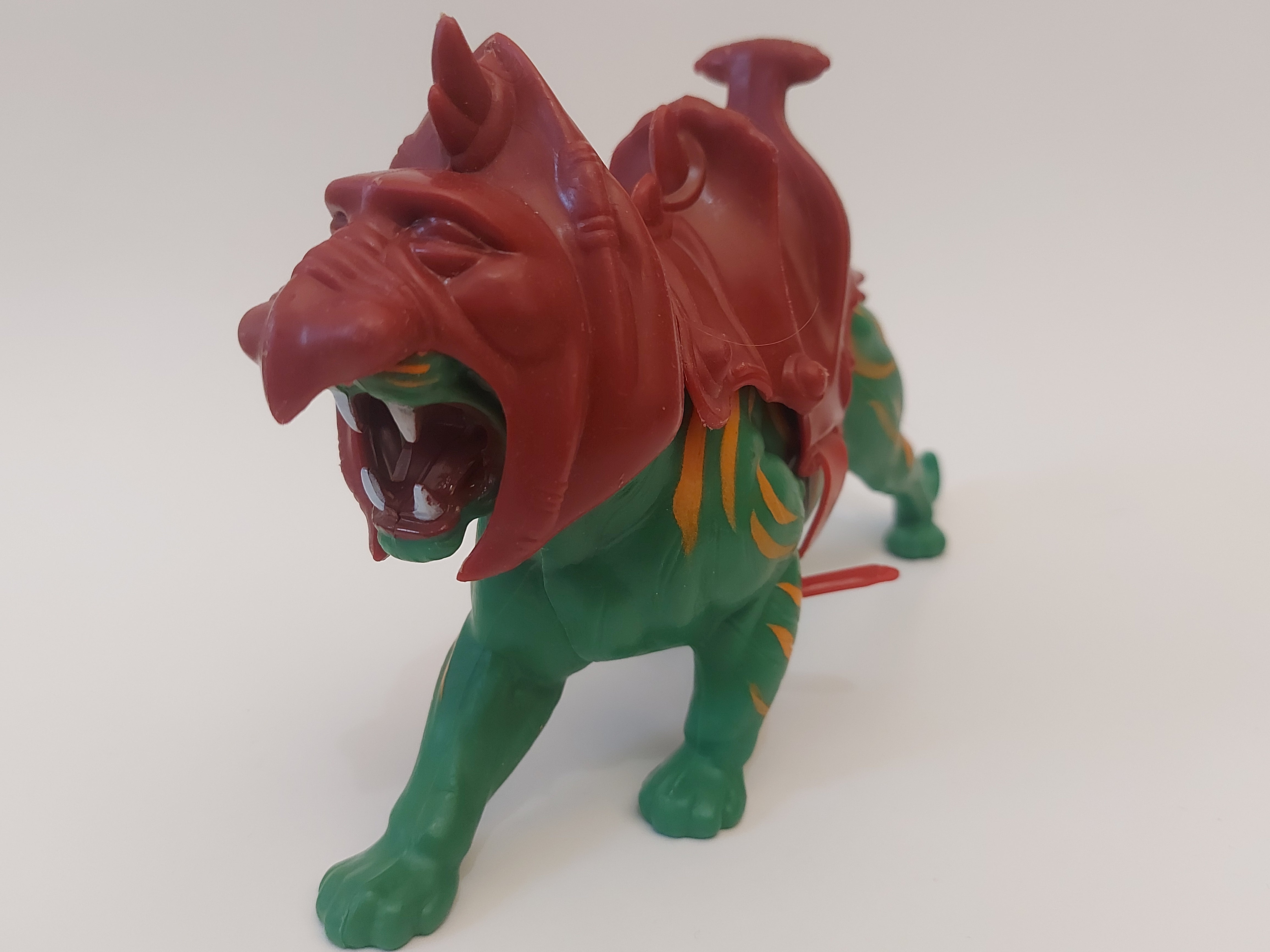 MOTU Masters of the Universe He-Man Battle Cat Cringer Vintage Mattel ...